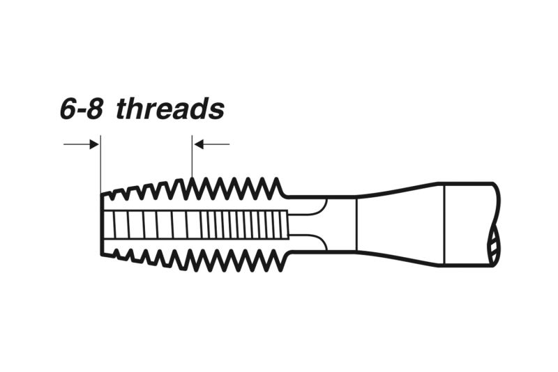 Machine taps DIN 376 Form A HSS-E – M 5 x 0.8 » VÖLKEL SHOP
